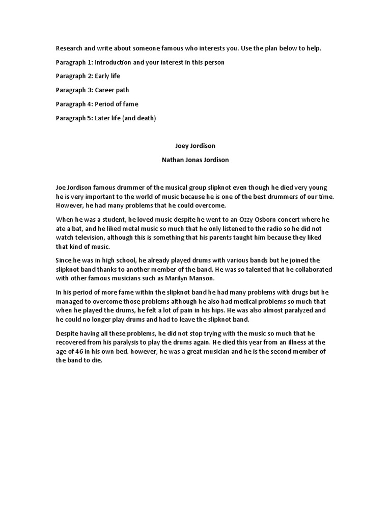 Writing Unit 4 | PDF