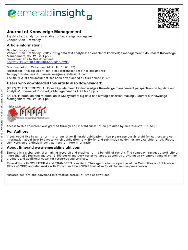 Big Data Text Analytics | PDF