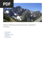 Góry W Europie I W Polsce | PDF