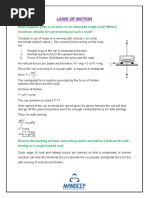 DPP - 04 - Circular Motion JEE Mains PYQ | PDF | Acceleration ...