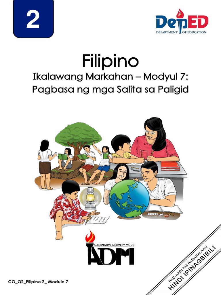 Filipino Q2 Mod7 PagbasaSaMgaSalitaSaPaligid v4 | PDF