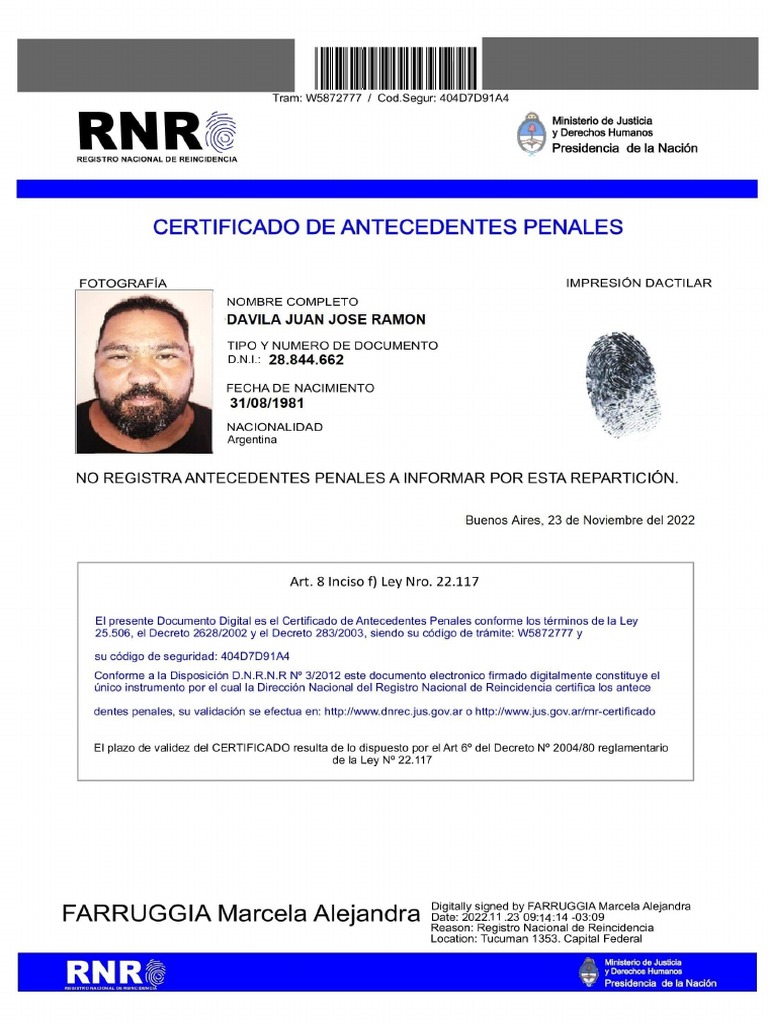 RNR Mi Argentina | PDF