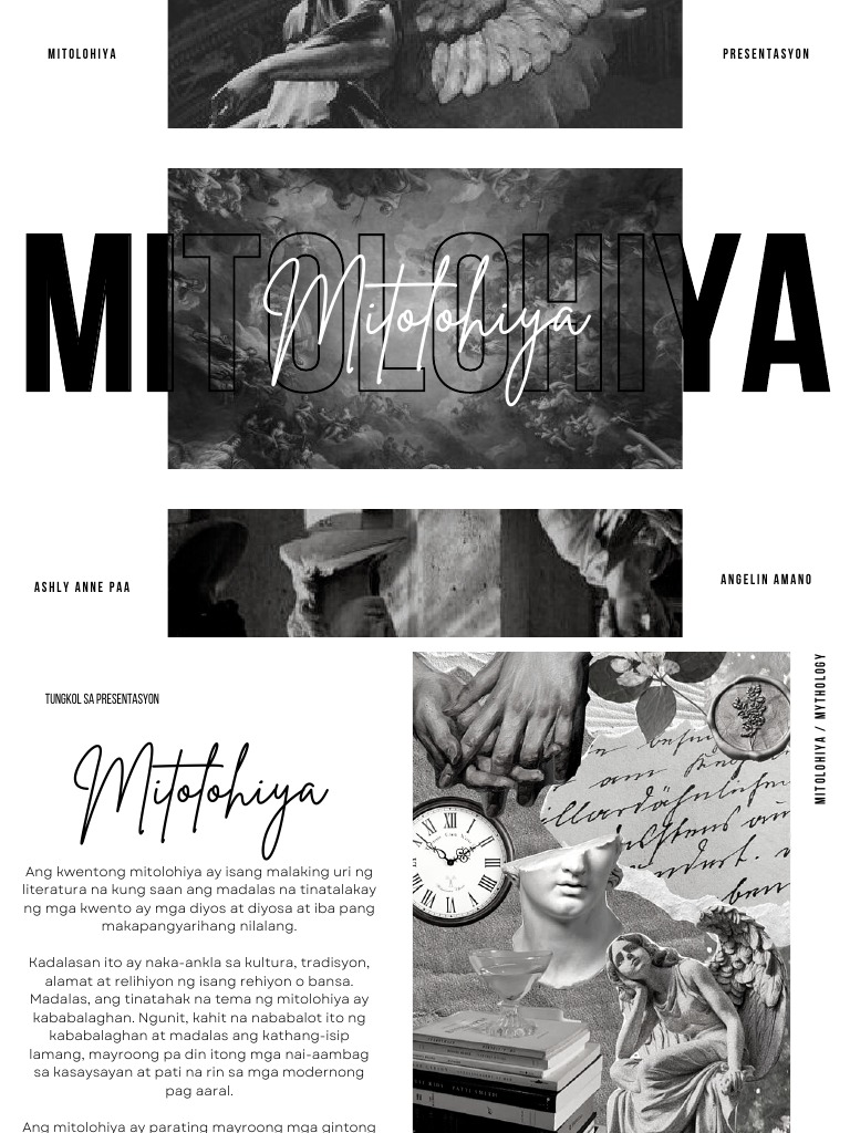 Filipino Presentation - Greek | PDF