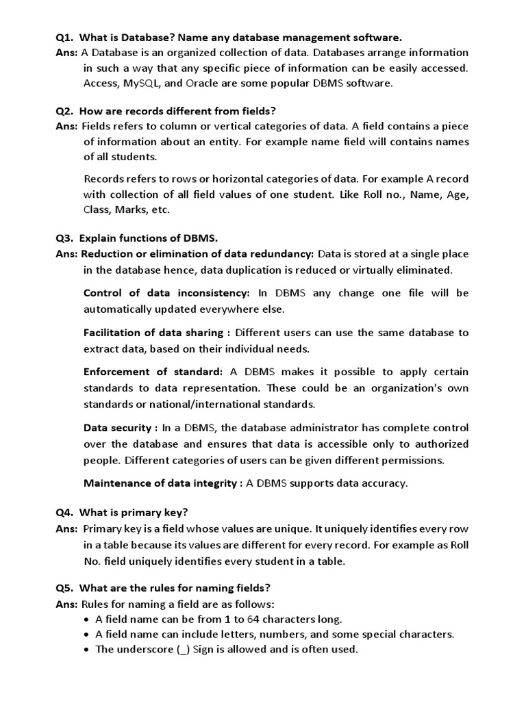 Chapter-7 Introduction To Access 2013 | PDF | Databases | Table (Database) Chapter-7 Introduction To Access 2013 | PDF | Databases | Table (Database)