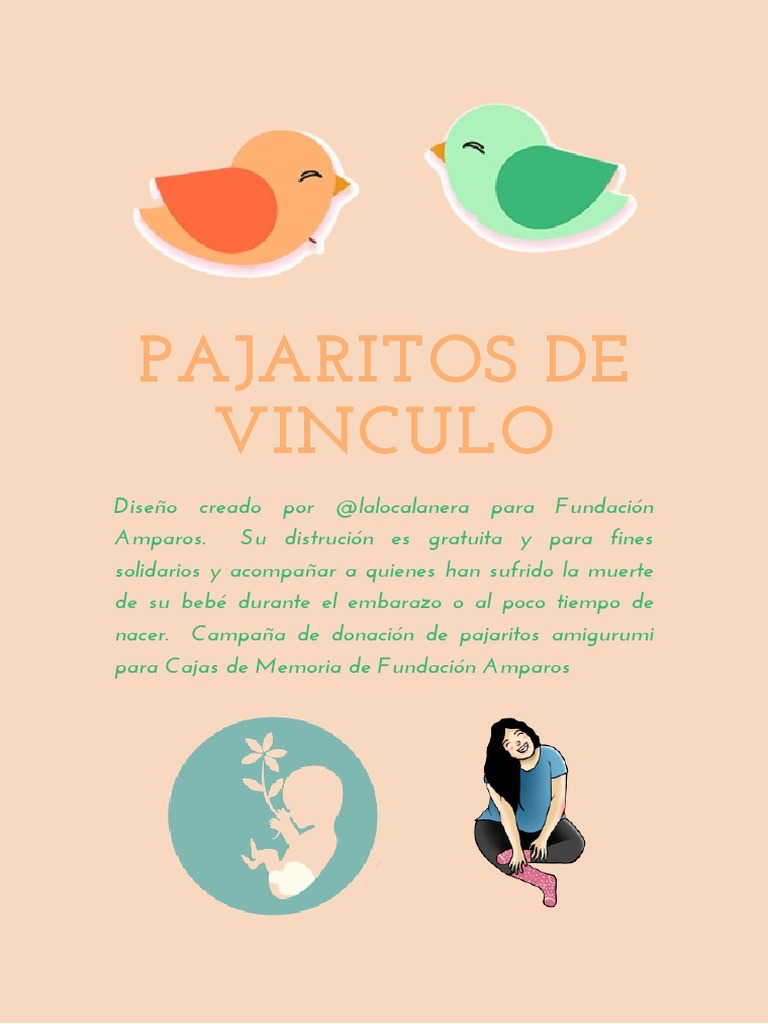 Pajaritos de Vinculo | PDF | Amigurumi | Textiles