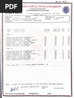 B.tech Marksheet | PDF