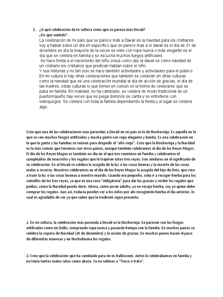 Foro 5 Ingles | PDF | Navidad | Nochebuena