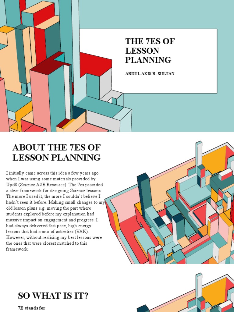 The 7es of Lesson Planning | PDF