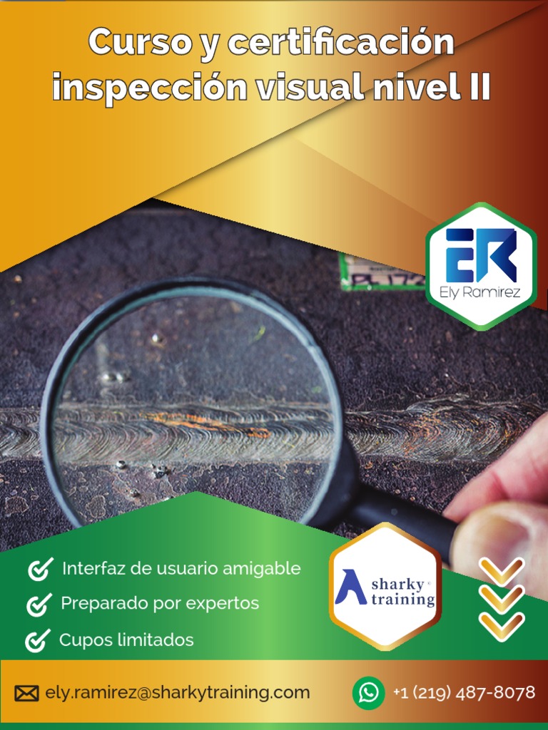 Curso de Inspección Visual Nivel 2 | PDF
