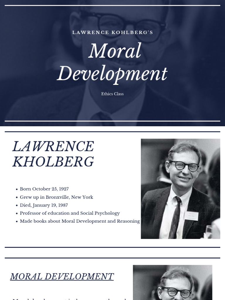 Kohlberg's Stages of Moral Development | PDF