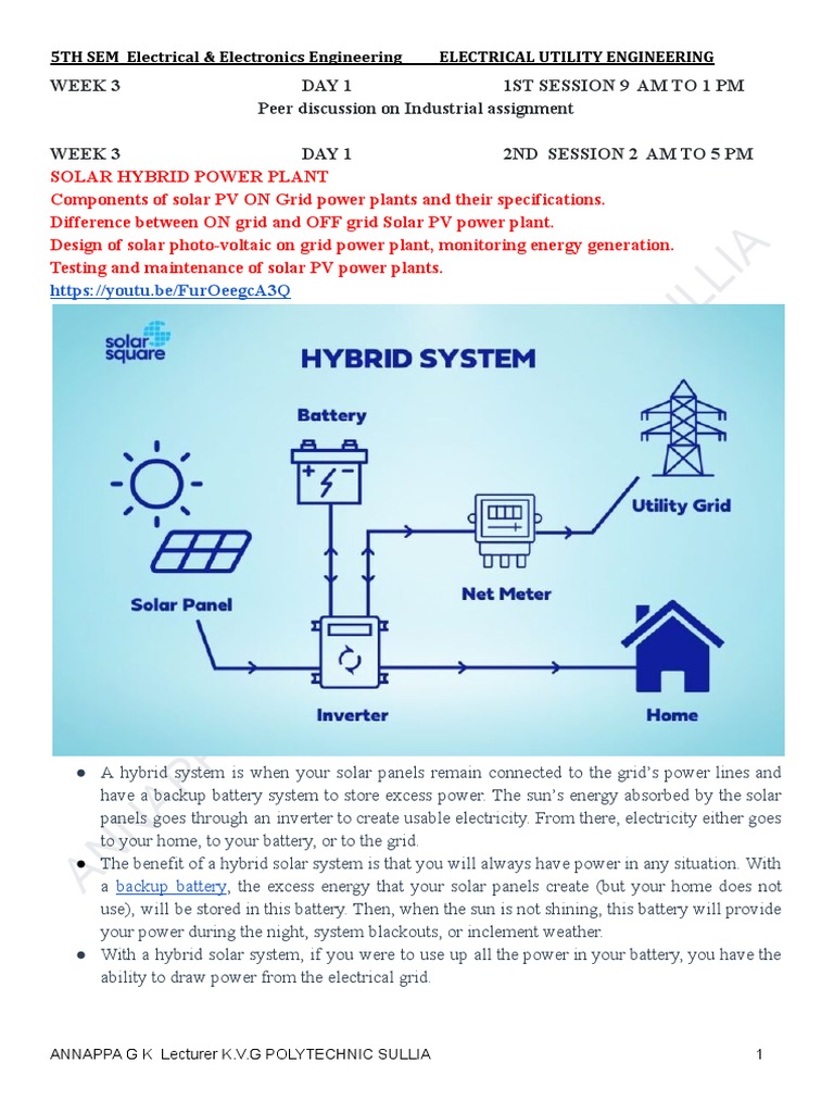 Week 3 Electrical Utility Engineering | PDF