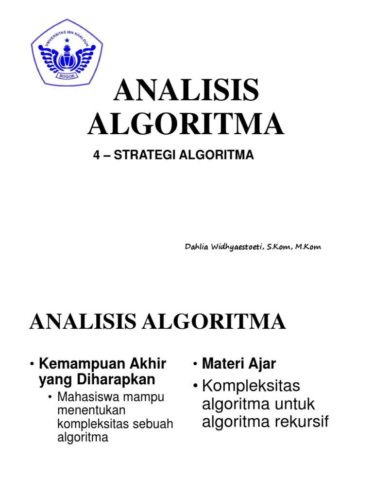 4 - Strategi Algoritma | PDF