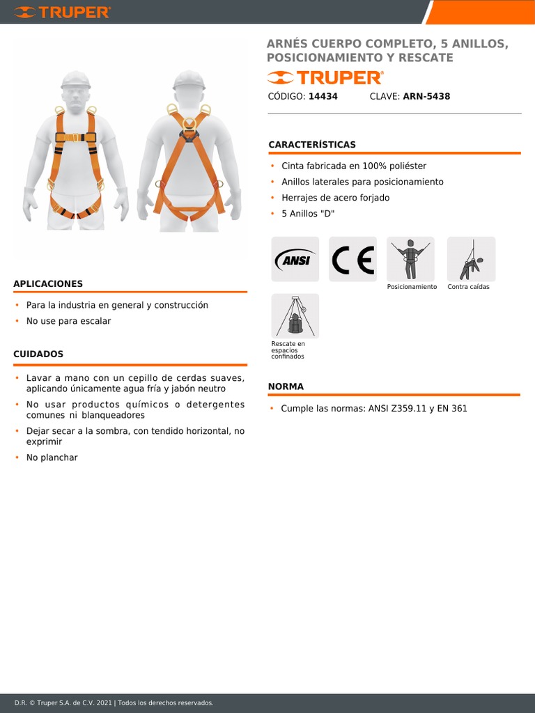 Arnes 5 Puntos | PDF