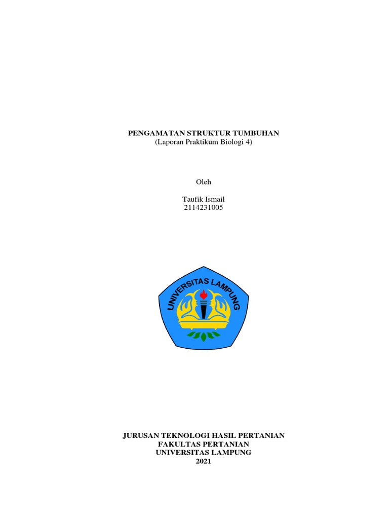 Pengamatan Sel Bayam dengan Mikroskop | PDF | Griya & Taman