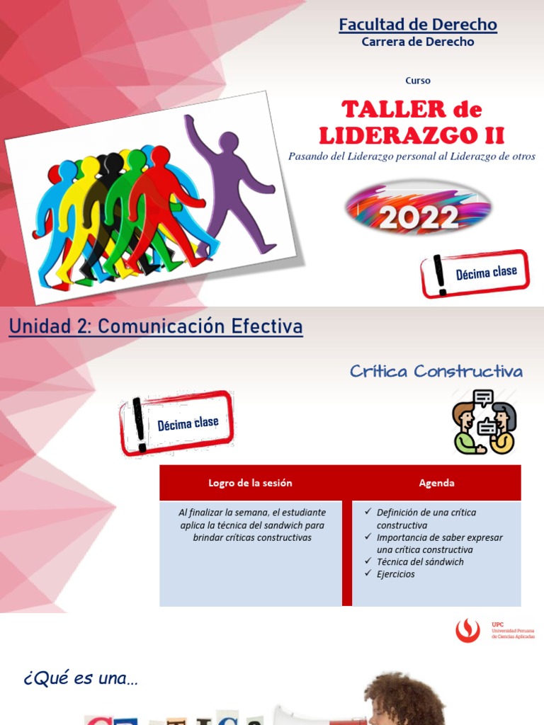 PPT Crítica Constructiva PDF | PDF