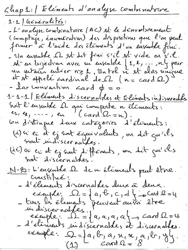 Chapitre1 Probabilités Et Statistiques | PDF