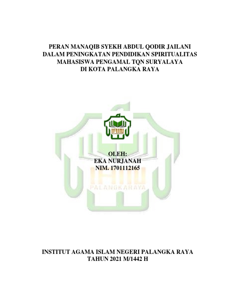 Skripsi EKA NURJANAH | PDF