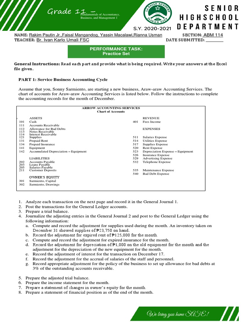 G11 FABM1 Performance-Task-FINAL | PDF