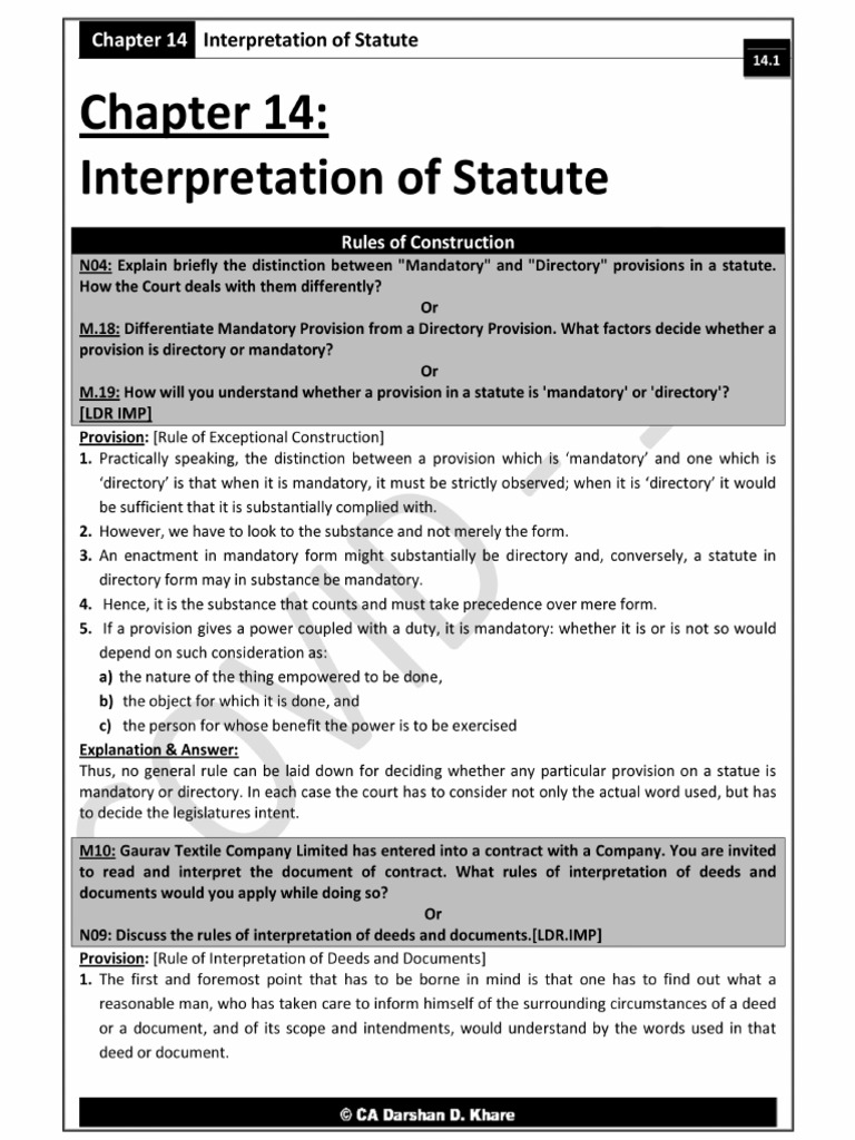 Scanner Interpretation of Statute | PDF