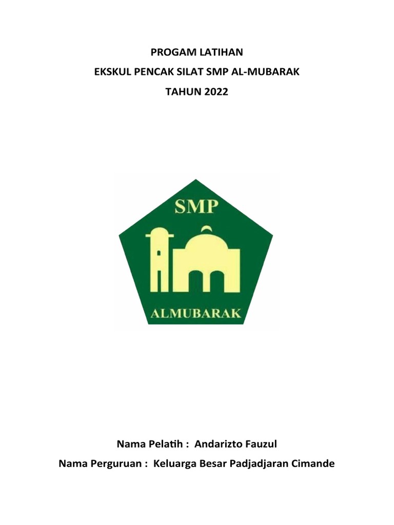 Progam Latihan Silat | PDF