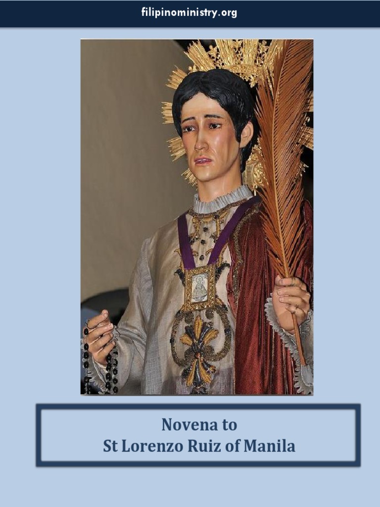Novena To ST Lorenzo Ruiz of Manila | PDF