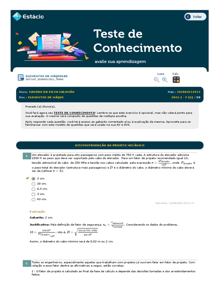 Exercicio 1 | PDF