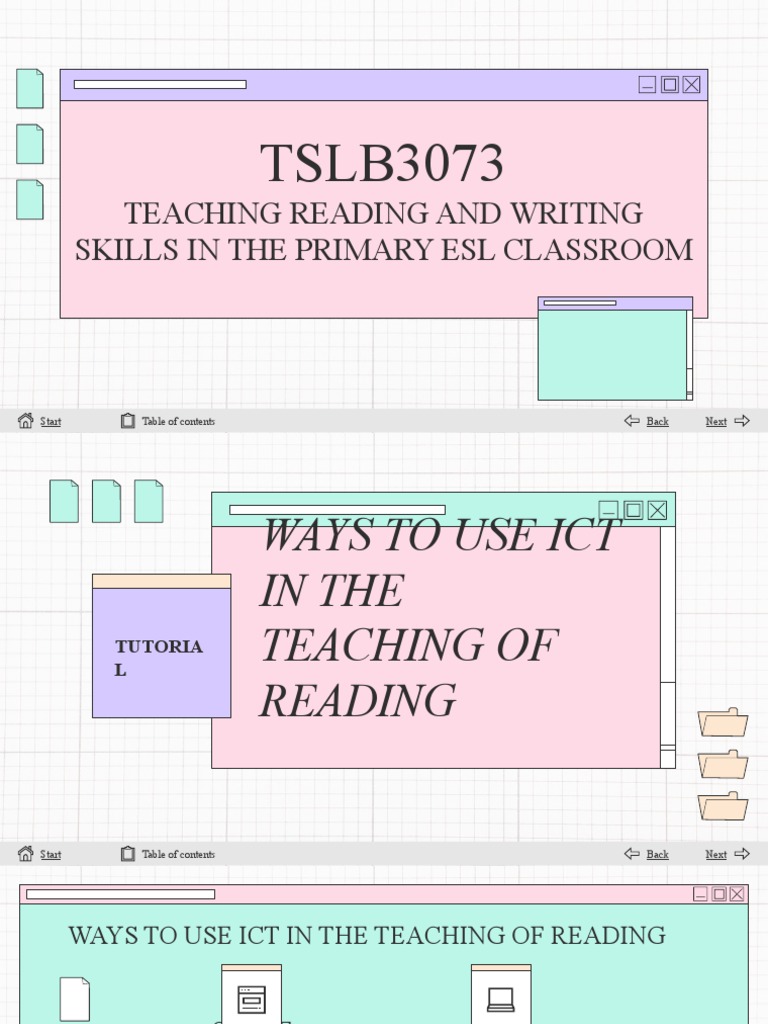 Ways To Teach Reading Using ICT | PDF