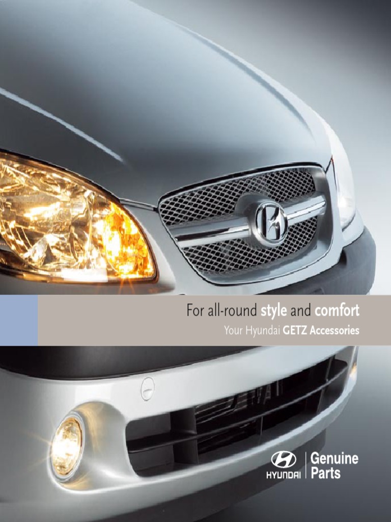 Accesorios Hyundai Getz-1 | PDF