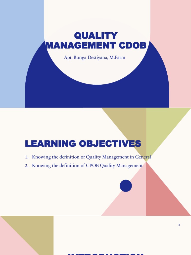 2.manajemen Mutu Cpob | PDF | Quality Management | Quality Management ...