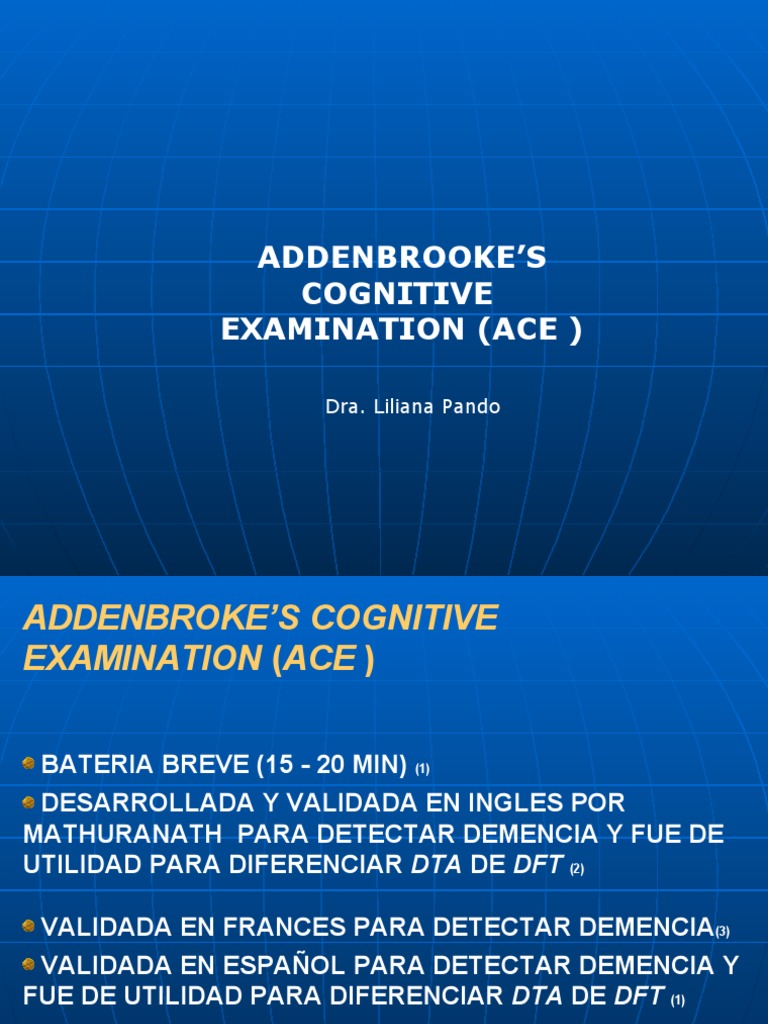 ACE Manual | PDF | Memoria | Modificación de comportamiento