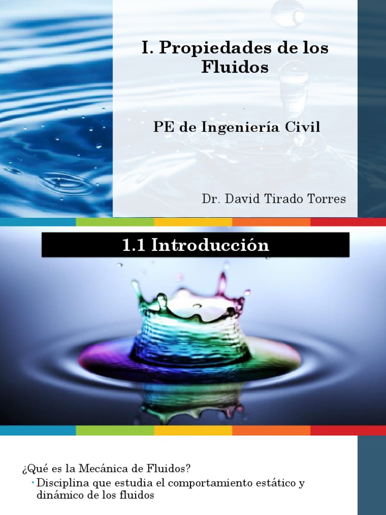 UI. Propiedades de Los Fluidos | PDF | Densidad | Viscosidad