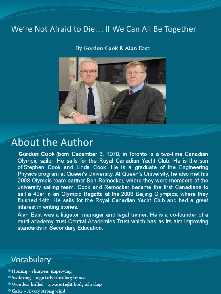 Biography of Gordon Cook & Alan East | PDF