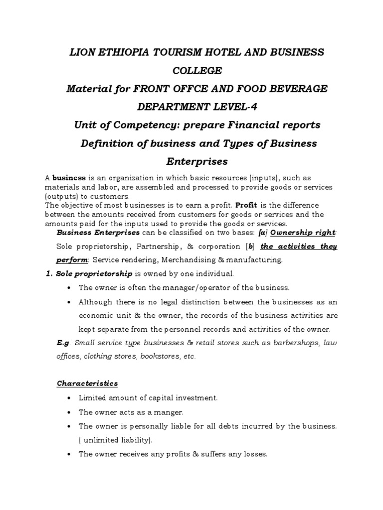 Fiancial Report | PDF | Debits And Credits | Revenue