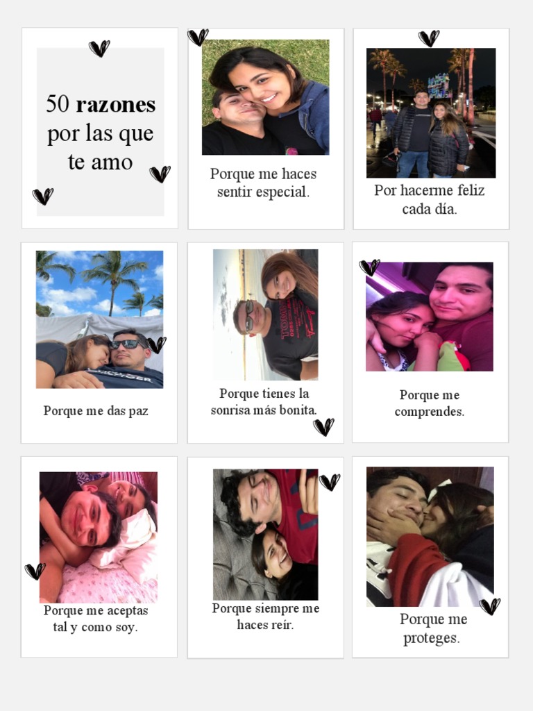 50 Razones Por Las Que Te Amo 1 1 2 Pdf