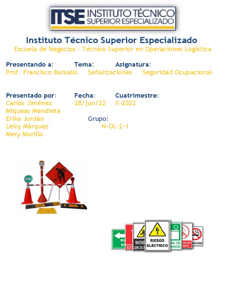 Señales de Seguridad | PDF