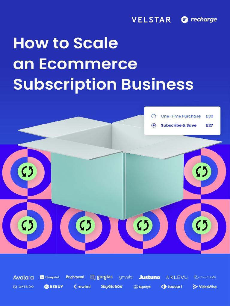 FINAL How To Scale An Ecommerce Subscription Business 1 1 | PDF ...