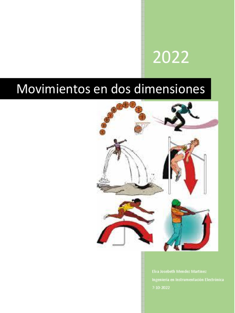 Movimientos en Dos Dimensiones | PDF | Aceleración | Velocidad
