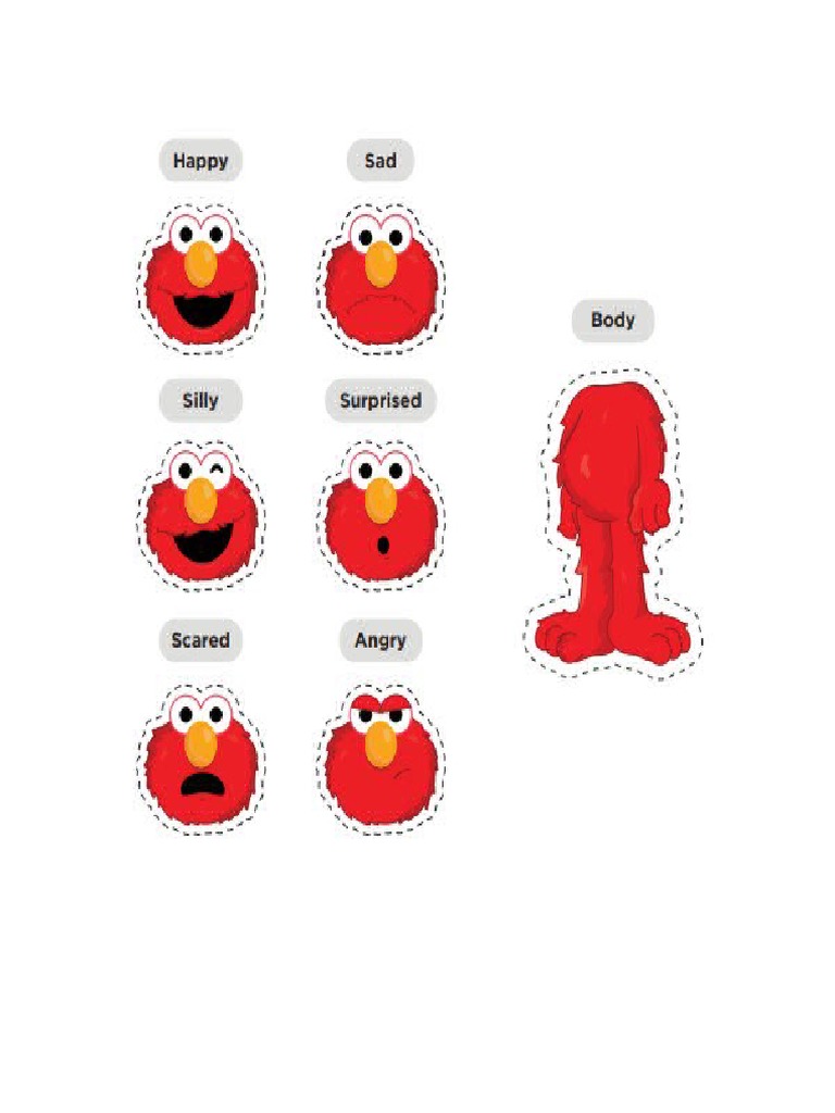 EMOCIONES Elmo | PDF