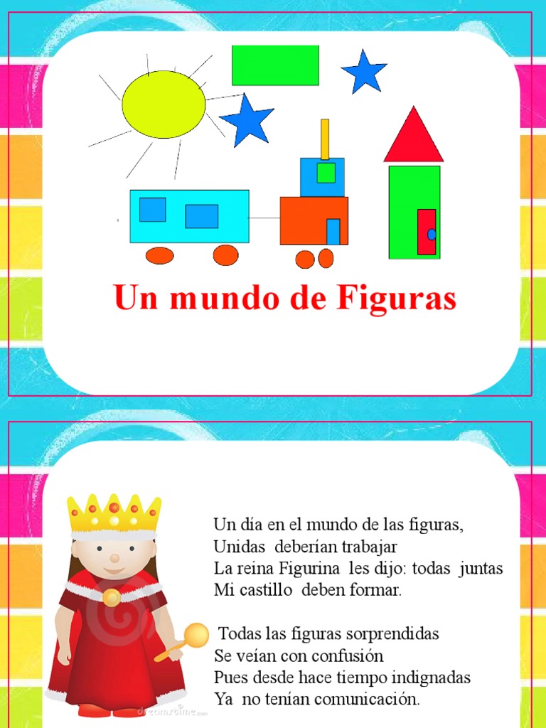Cuento de Las Figuras Geometricas 2021 | PDF