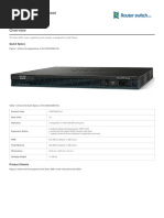 Isr4431 k9 Datasheet | PDF | Power Supply | Alternating Current