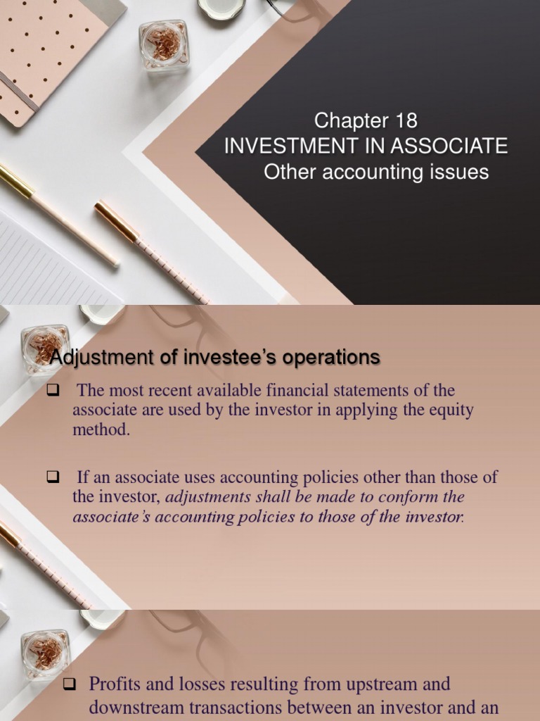 Chapter 18 - Investment in Associate (Other Issues) | PDF | Investing | Goodwill (Accounting)
