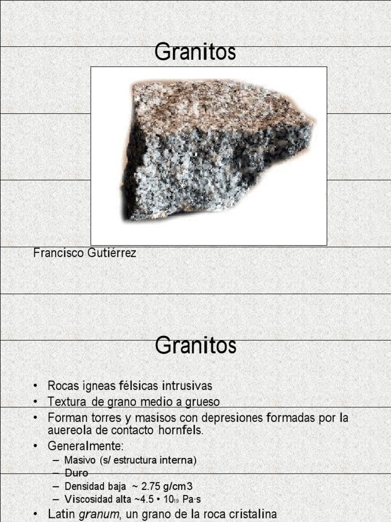Granitos | PDF | Granito | Roca ígnea