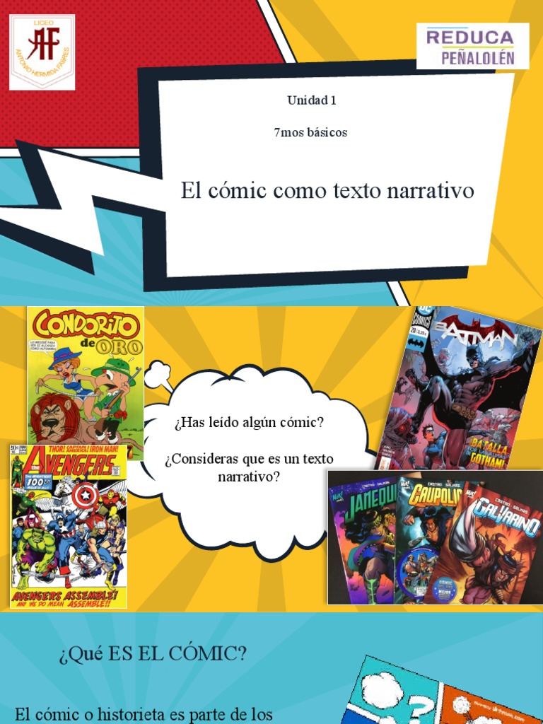 Introducción al Cómic como Texto Narrativo | PDF | Cómics | Narración