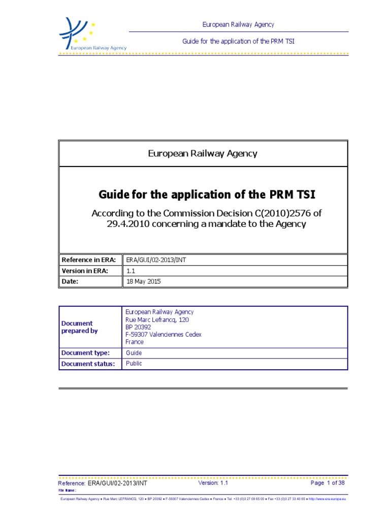 PRM TSI Application Guide | PDF | Typefaces | Stairs