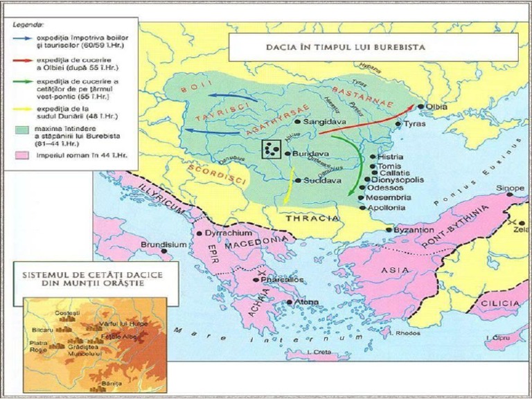 BUREBISTA (Harta Daciei) | PDF