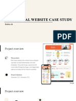 Google UX Design Certificate - Case Study | PDF | Usability | Communication