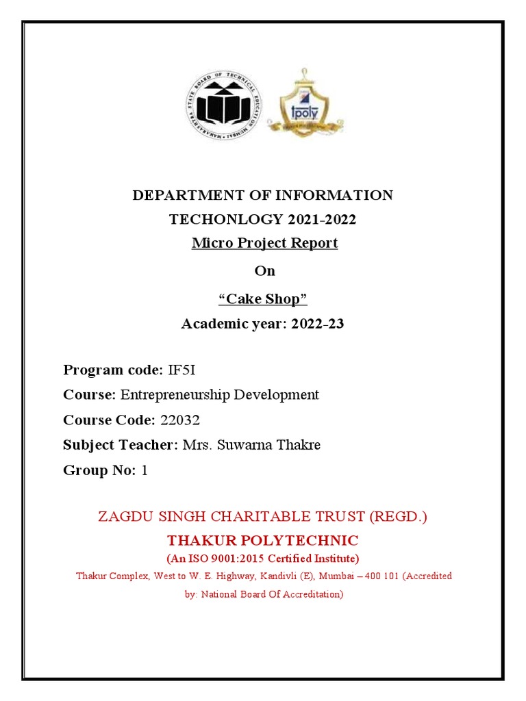 Roll No 14 Ede Micro Project Report | PDF Roll No 14 Ede Micro Project Report | PDF
