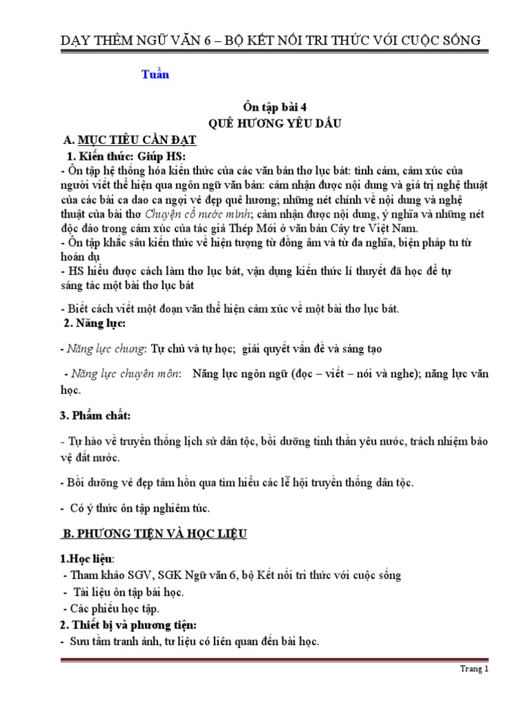 Bài 4 - Dạy Thêm Chuẩn- Kntt | PDF