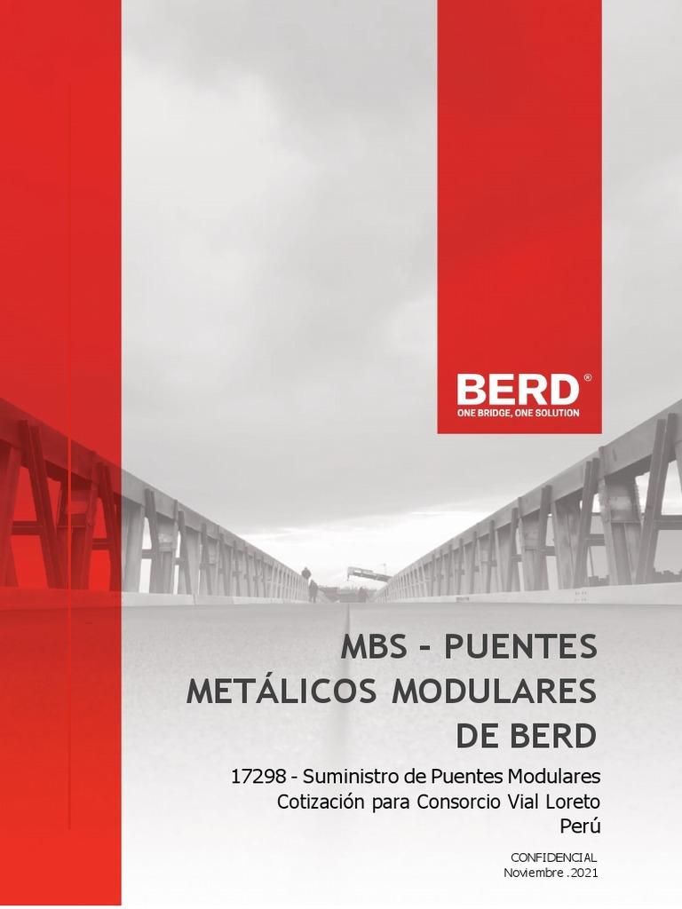 Berd-Puentes Modulares | PDF | Puente | Braguero