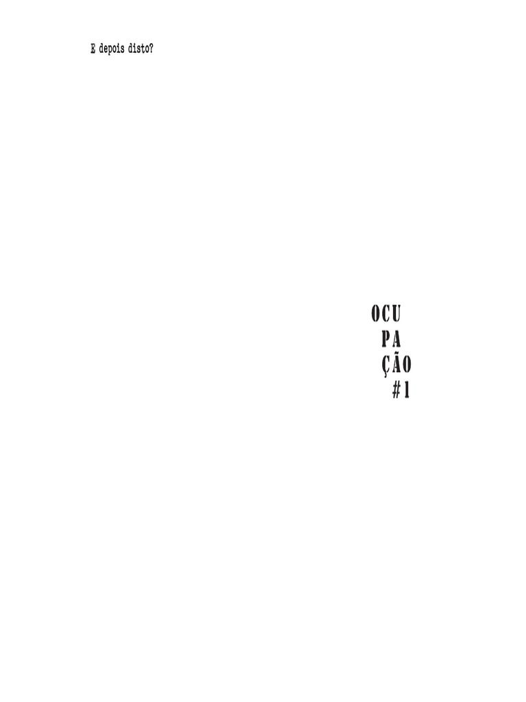 Fazine - Ocupação - Fátima - Agosto - 2015 | PDF